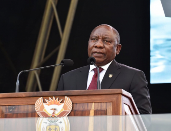 Cyril Ramaphosa Sworn-In As President Of The Republic Of South Africa ...